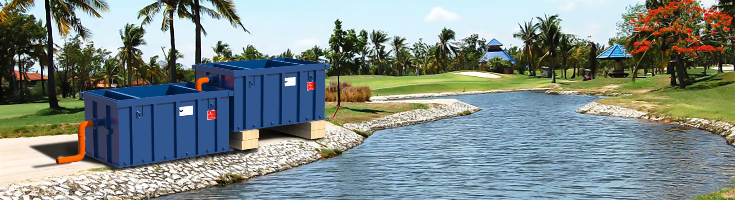 Absetzbecken….. Wasser ist Leben – Absetzcontainer, Stahlbecken ...
