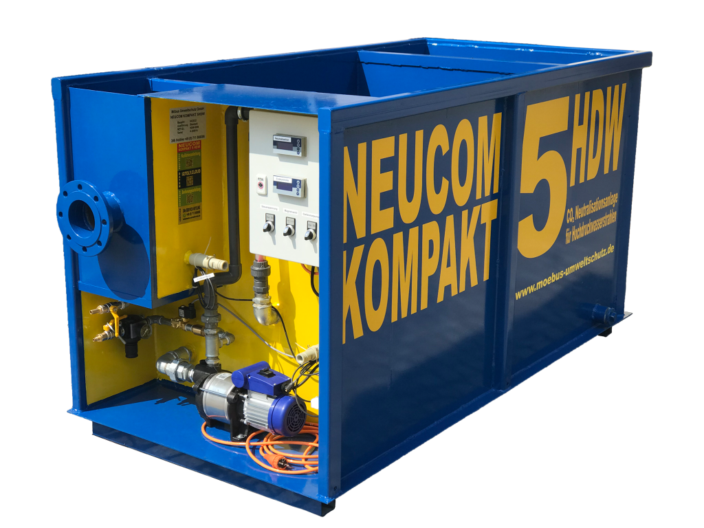 Neucom Kompakt 5HDW 2m³ für Hochdruckwasserstrahlen