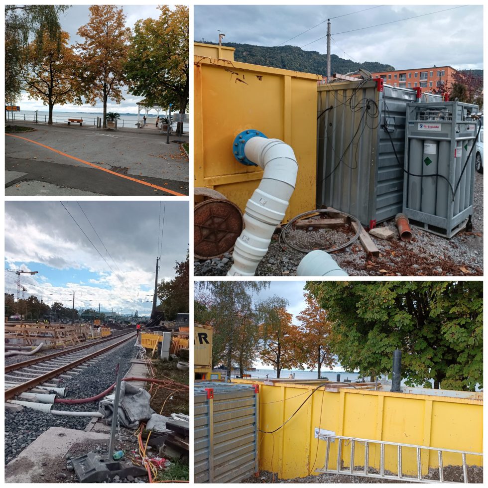 Wartung in Bregenz am Bodensee - Absetzbecken